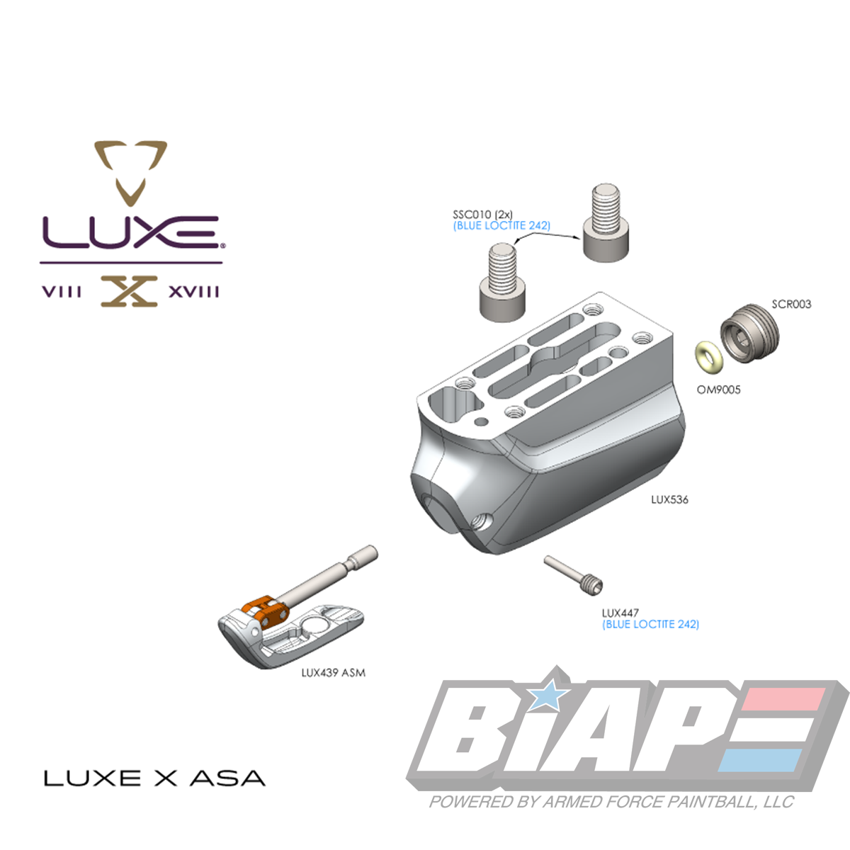 Luxe X ASA | Armed Force Paintball LLC